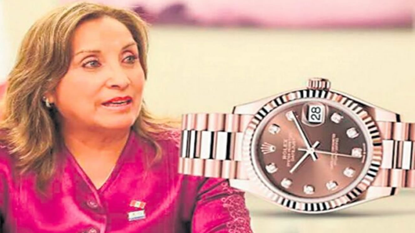 Fiscalía de Perú presenta denuncia constitucional contra Dina Boluarte por el caso Rolex – El ...